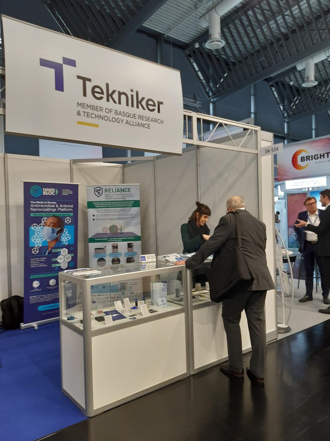Tekniker presents RELIANCE and NANOBLOC at the European Coatings Show ...